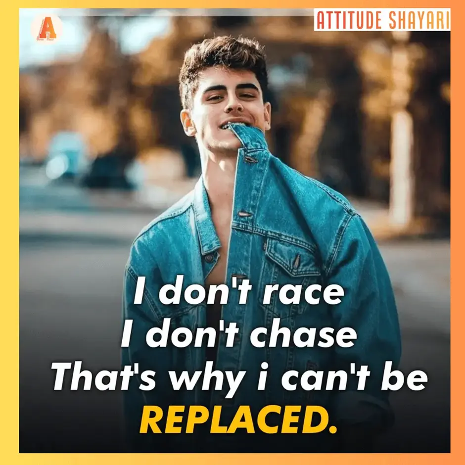 Best Attitude Shayari In English For Boys & Girls