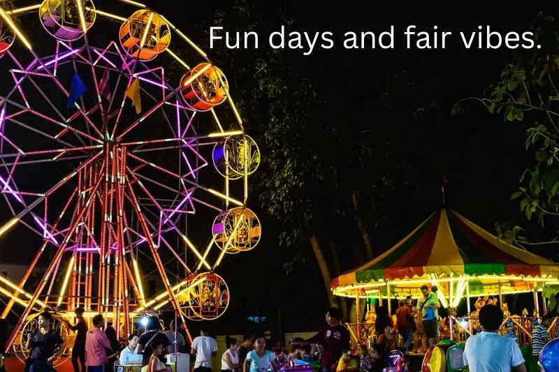 100+ Fair Caption Ideas – Best Captions For Fun Fair Photos