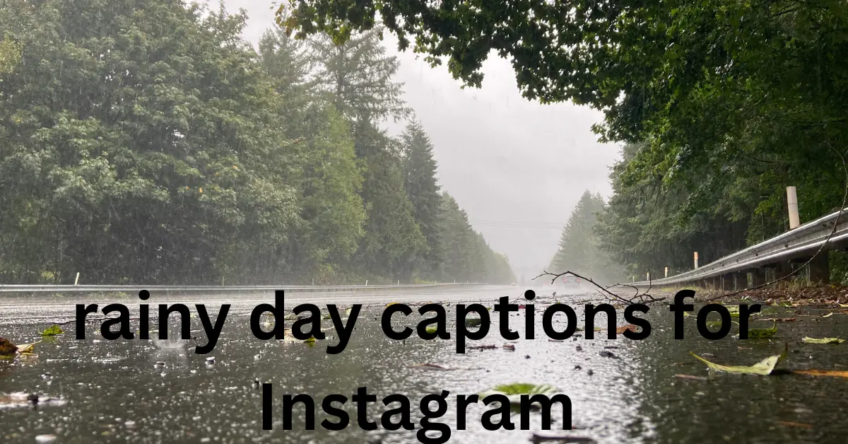 108+ Heartfelt Rainy Day Captions For Instagram That Inspire
