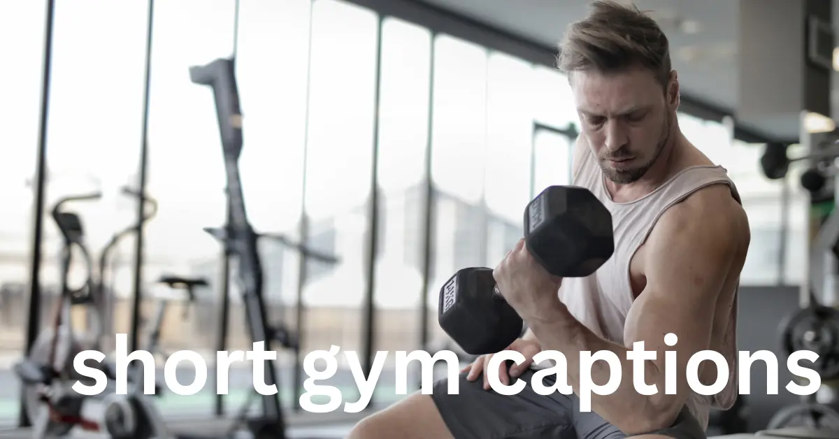 102 Powerful Short Gym Captions To Boost Your Workout